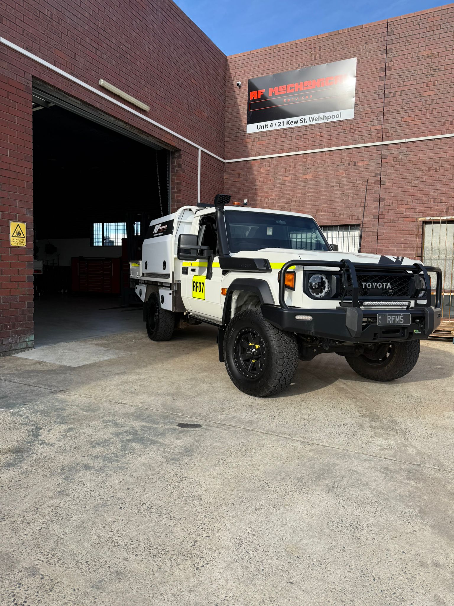 RF Mechanical - Mine Site Diesel Services & LV Workshop | Western Australia